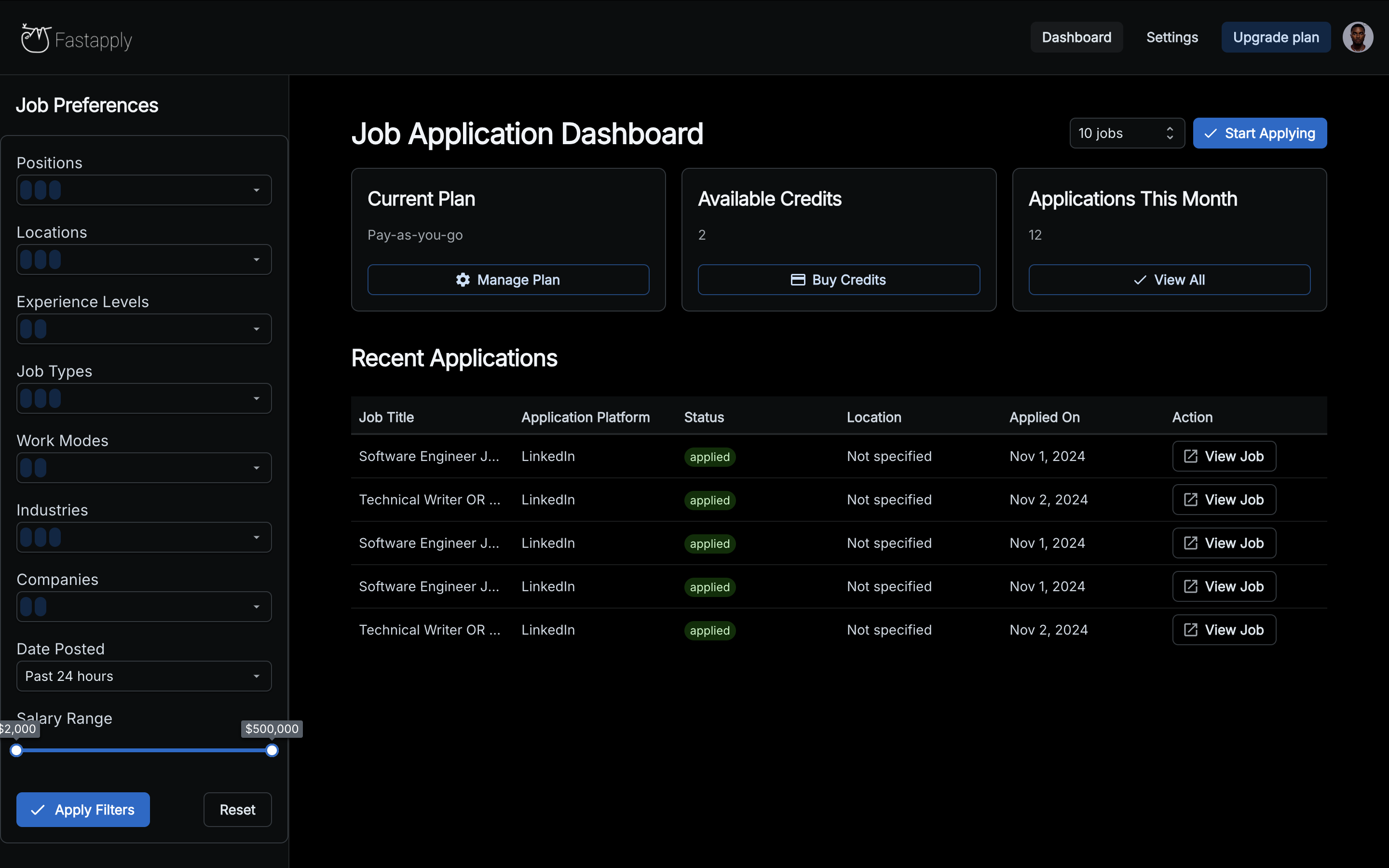 Auto-Apply AI Tool | Apply to 100+ Jobs with Tailored Resume & Cover Letter